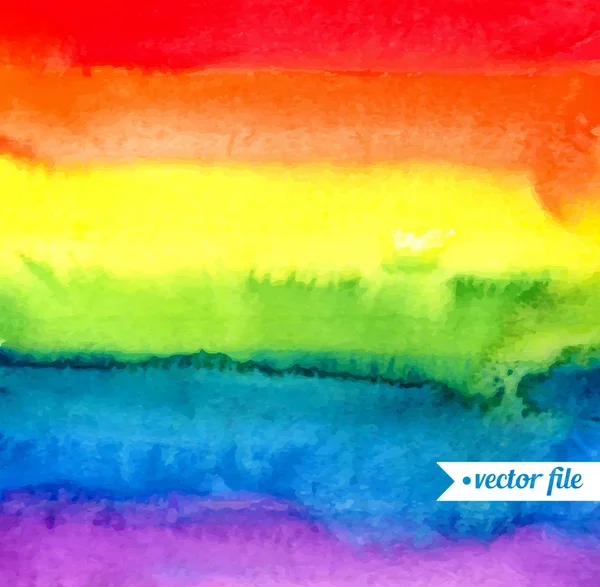 Rainbow, watercolor texture Stock Vector by ©oksanka007 96362240