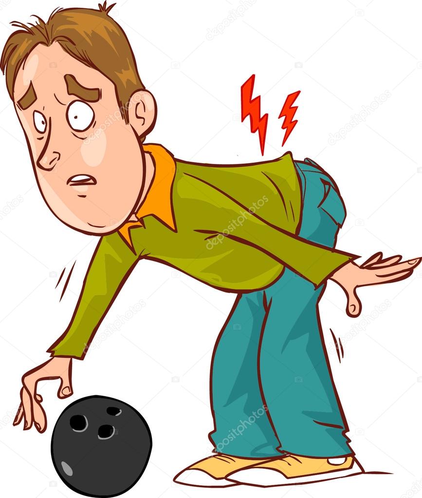 Vector illustration of a backache Stock Vector Image by ©corbacserdar ...