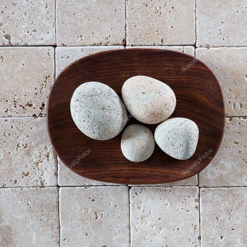Top view for mineral stone spa concept and zen wallpaper Stock Photo by ...