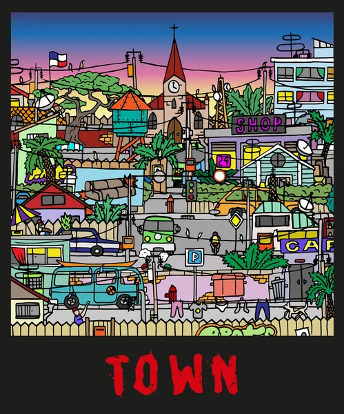 ᐈ Slum stock vectors, Royalty Free slum illustrations | download on ...