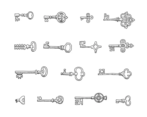Old keys Stock Vectors, Royalty Free Old keys Illustrations ...