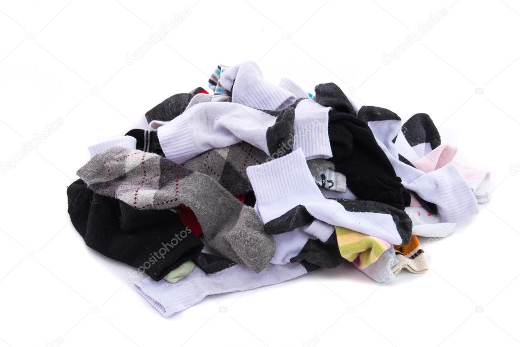 Pile Of White Socks