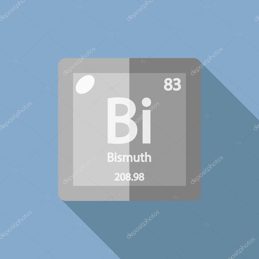 Chemical element Bismuth Flat Stock Vector by ©yuraartbrush.gmail.com ...