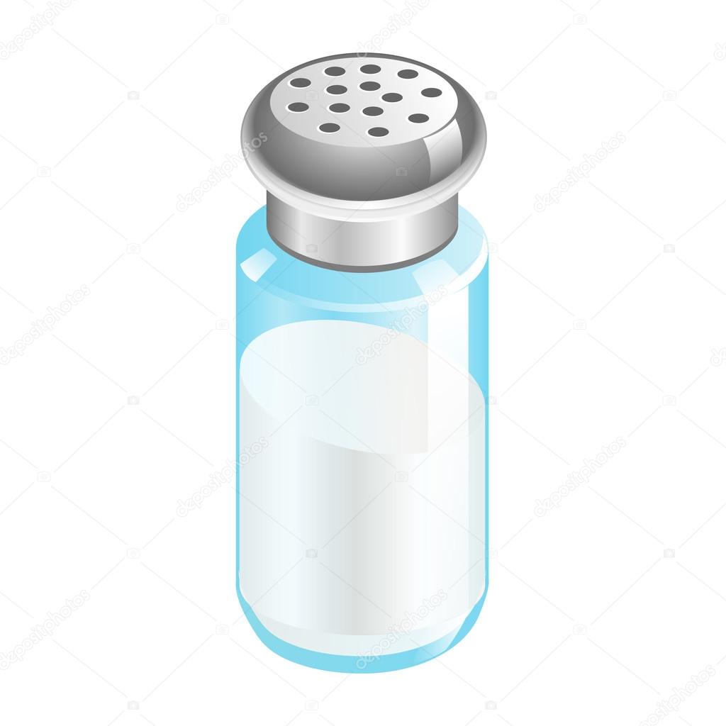 Coctelera de sal. Bodega de sal de cristal. Hornear y cocinar ...