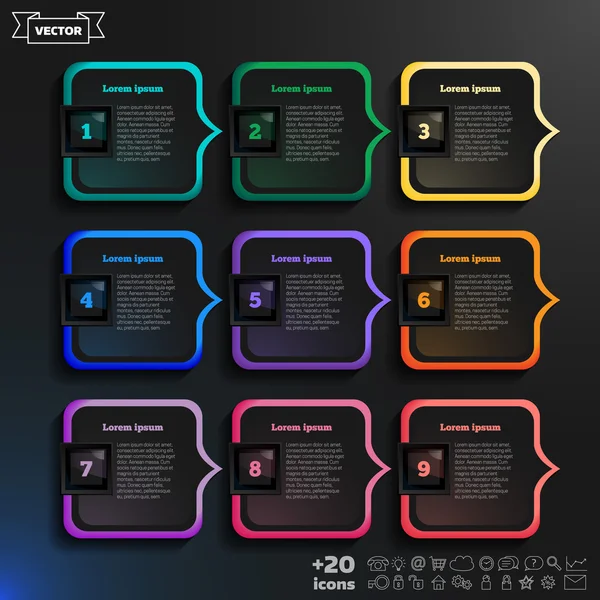 Infographic 9 Vector Images | Depositphotos