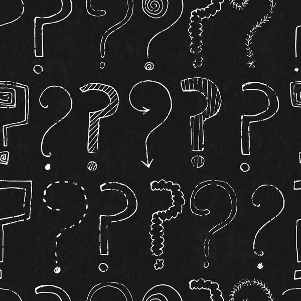 Pattern with question marks — Stock Vector © AnnaIsaeva #95348104