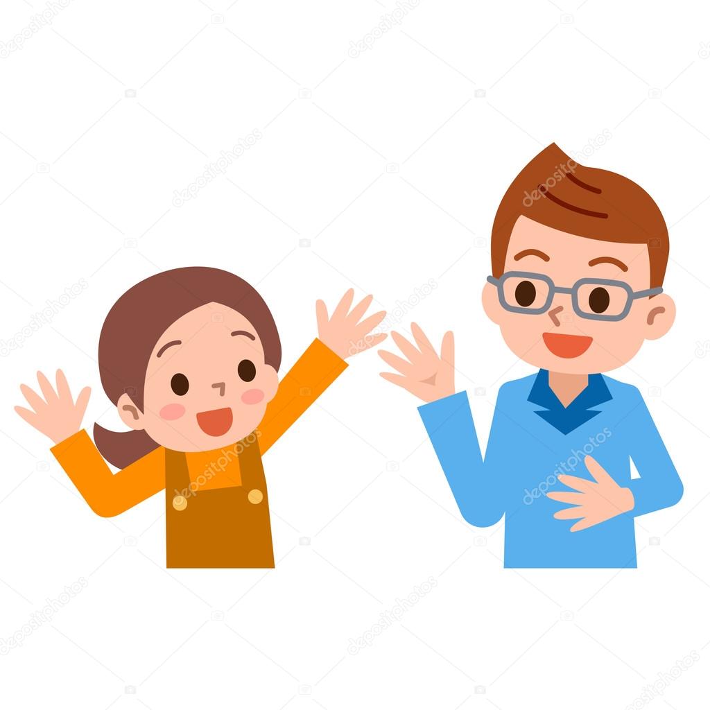 Parent And Child Clip Art