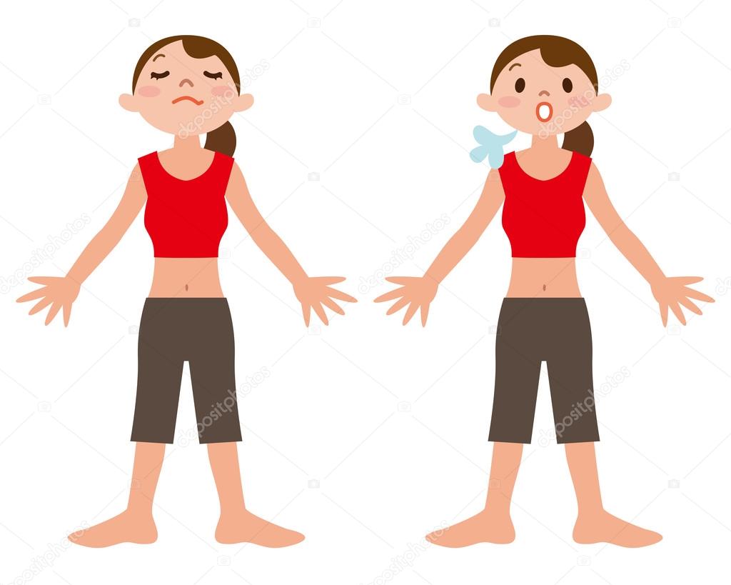 Desenho Animado De Respiracao Profunda