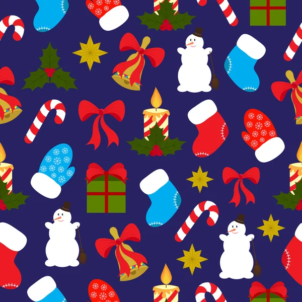 Seamless Christmas pattern for children. It can be used for decorating ...