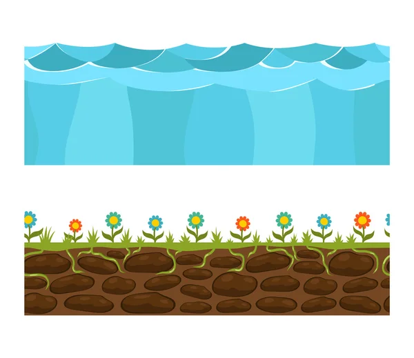 Ground slices vector Stock Vector by ©luplupme.gmail.com 122959230