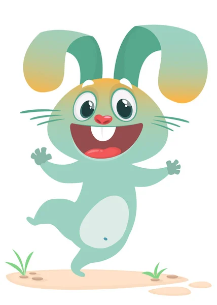 Cartoon Bunny Rabbit Character Vector Illustration Isolated Stock ...