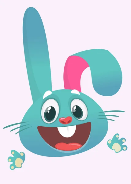 Cartoon Bunny Rabbit Character Vector Illustration Isolated Stock ...