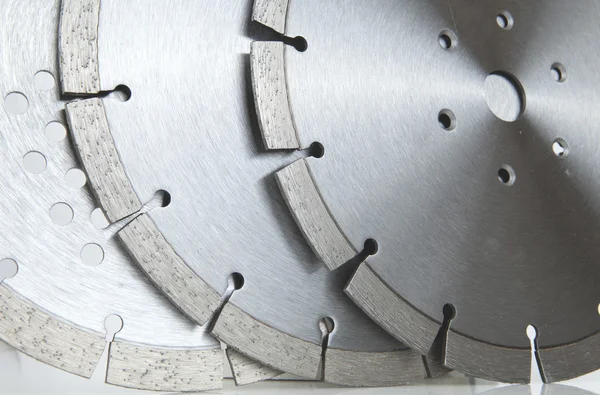 Cutting disk with diamonds - Diamond disc for concrete on the white ...