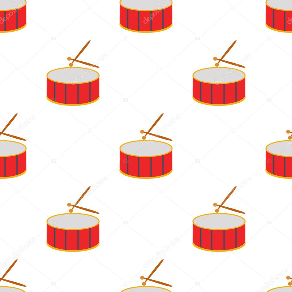 Color circus drum icon — Stock Vector © lynxvector #98508942