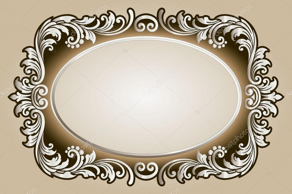 Vintage Border Frame Vector Vintage Border Frame Stock Vector Images