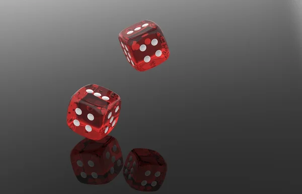 Rolling red dice Stock Photo by ©rachel2909 95734210