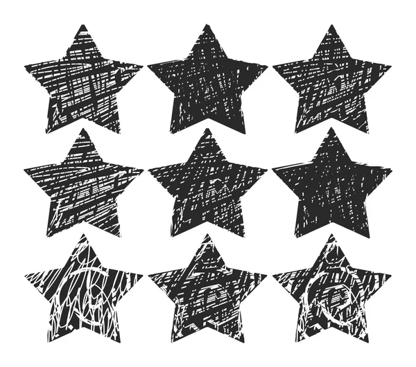 Hand drawn stars Stock Vector Image by ©missbobbit #51283747