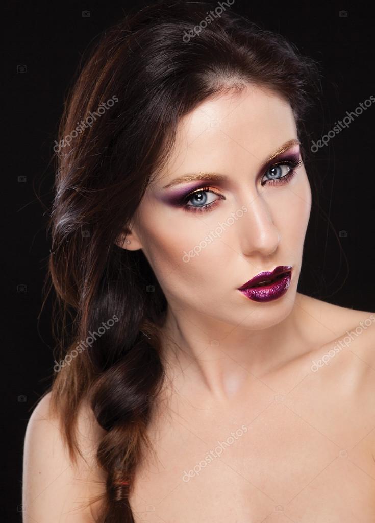 Woman with Perfect Makeup Stock Photo by ©novick.maria.gmail.com 112282570