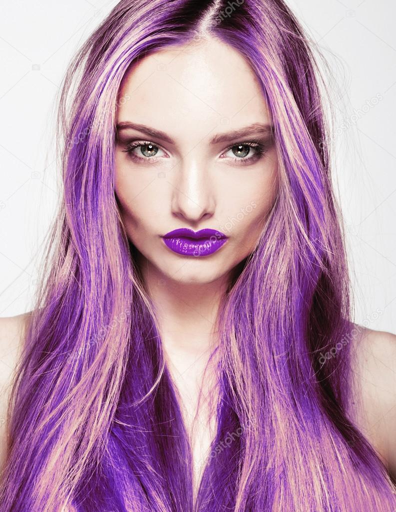 Female face with pink make up Stock Photo by ©novick.maria.gmail.com ...