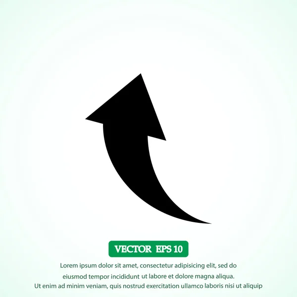 Arrow vector icon — Stock Vector © SimVA #101103698