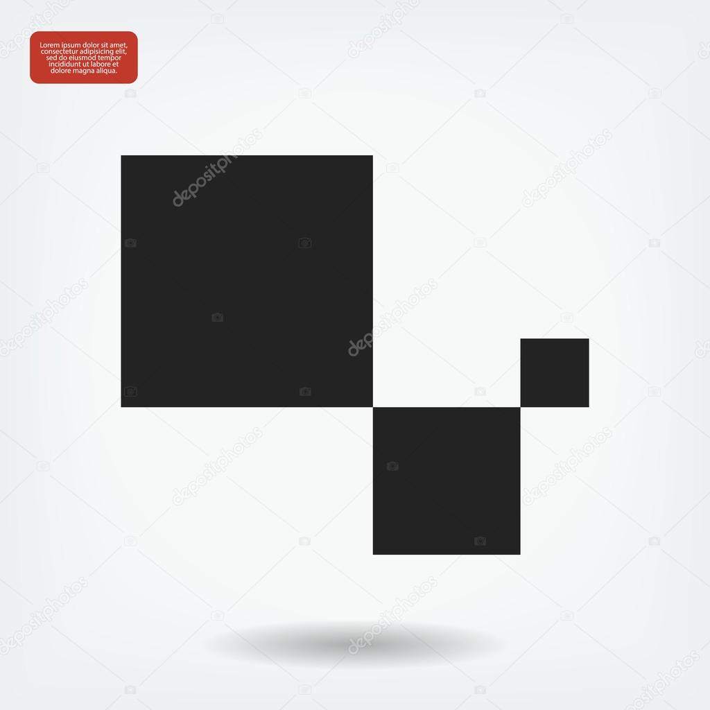 Cubes flat icons Stock Vector by ©SimVA 109150834