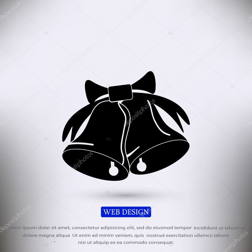 Jingle bells icon Stock Vector Image by ©SimVA #115575968