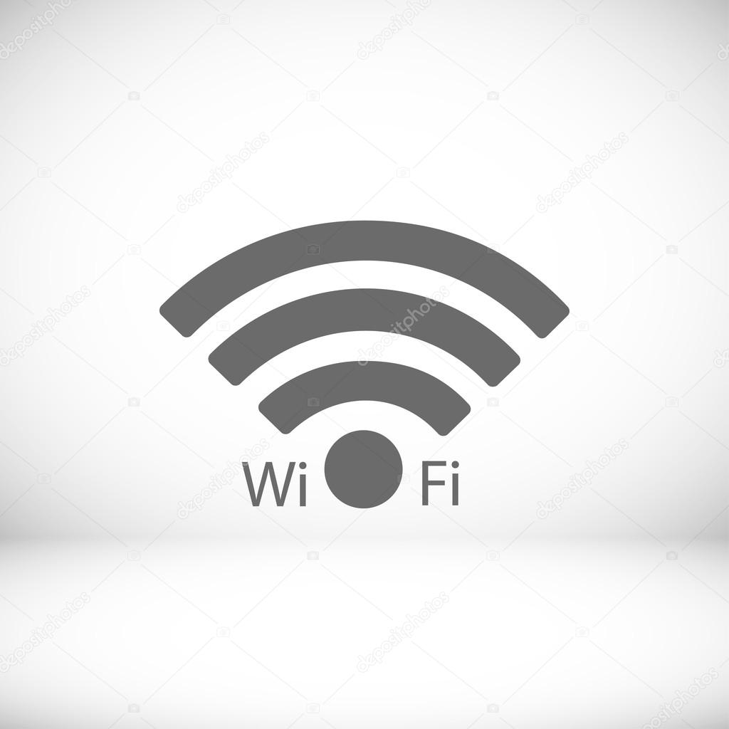 Wi-Fi flat icon Stock Vector by ©SimVA 117427348