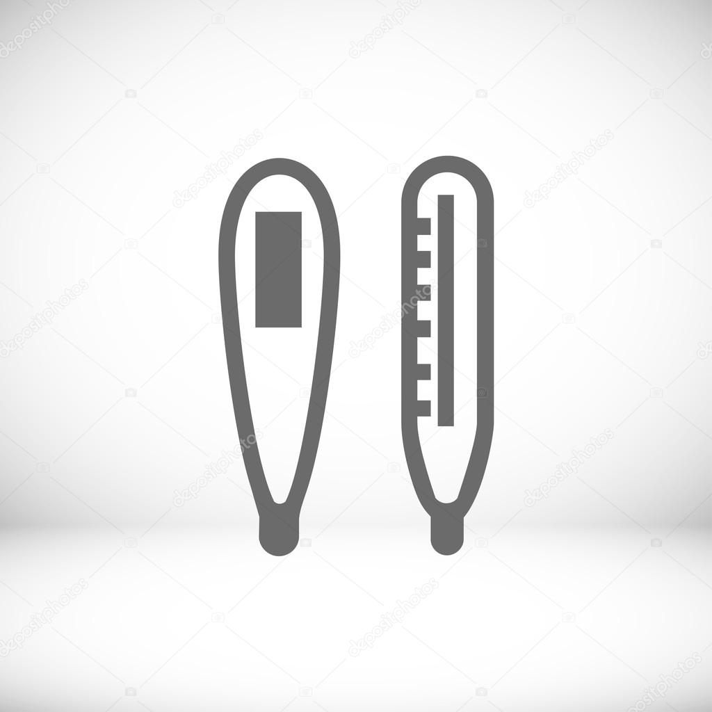 Medical thermometers icon Stock Vector by ©SimVA 117428136