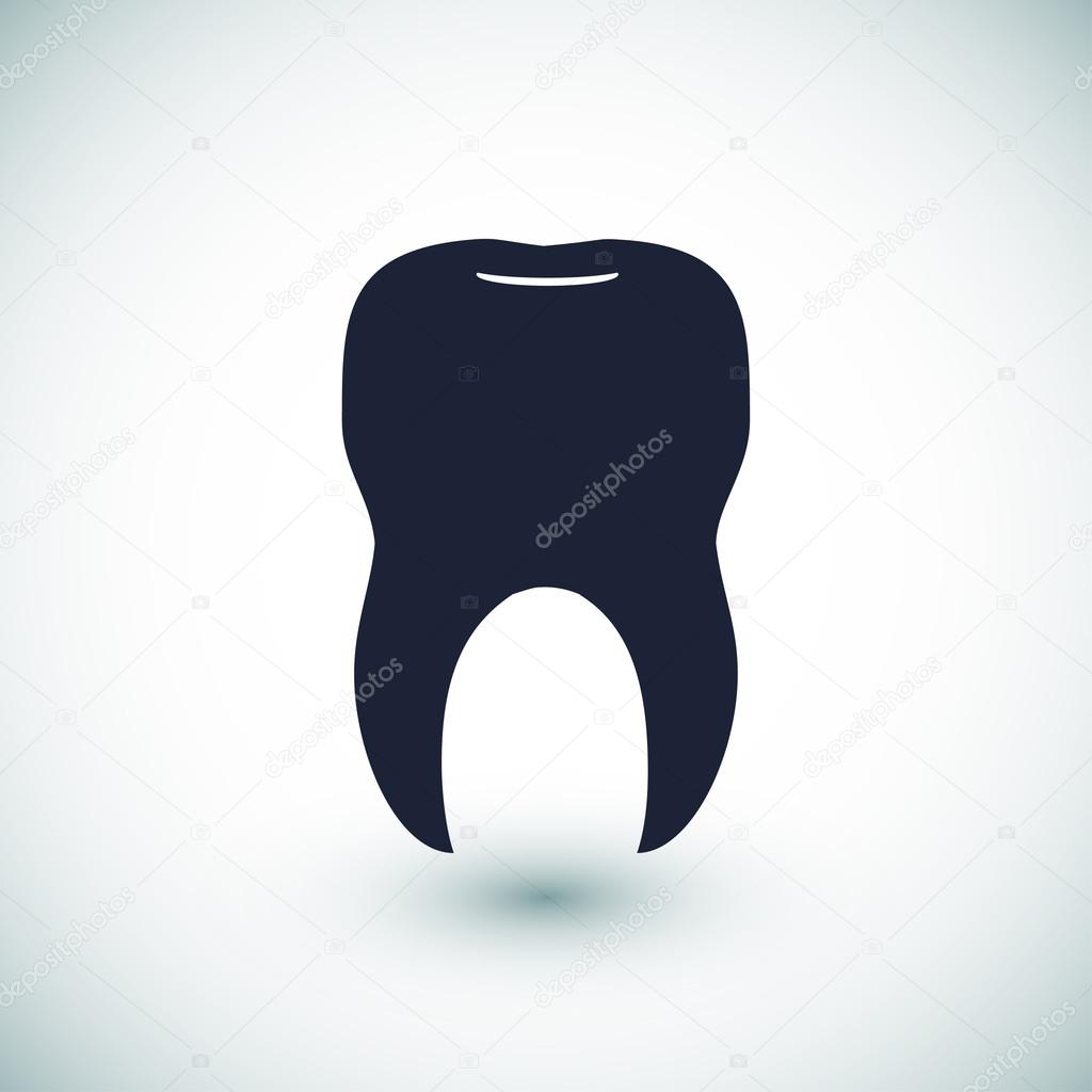 Human tooth icon Stock Vector by ©SimVA 118503324