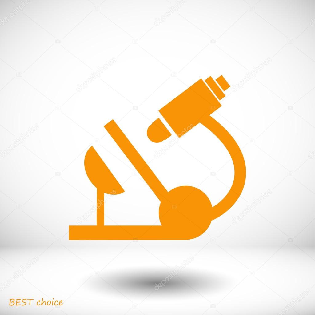 Laboratory microscope icon Stock Vector by ©SimVA 120567254