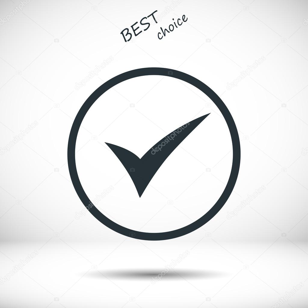 Ok symbol icon Stock Vector Image by ©SimVA #121219324