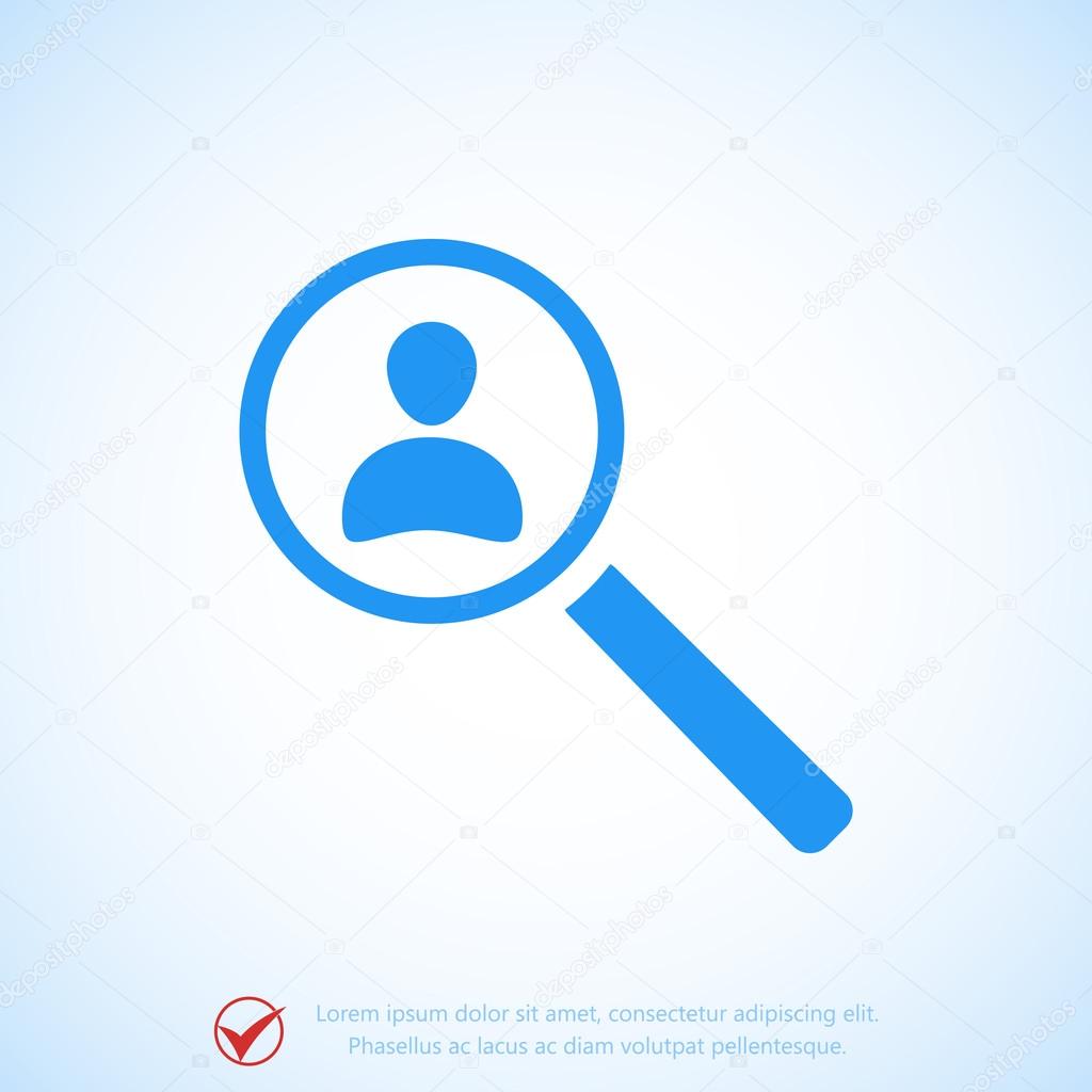 Find people icon Stock Vector by ©SimVA 121903162