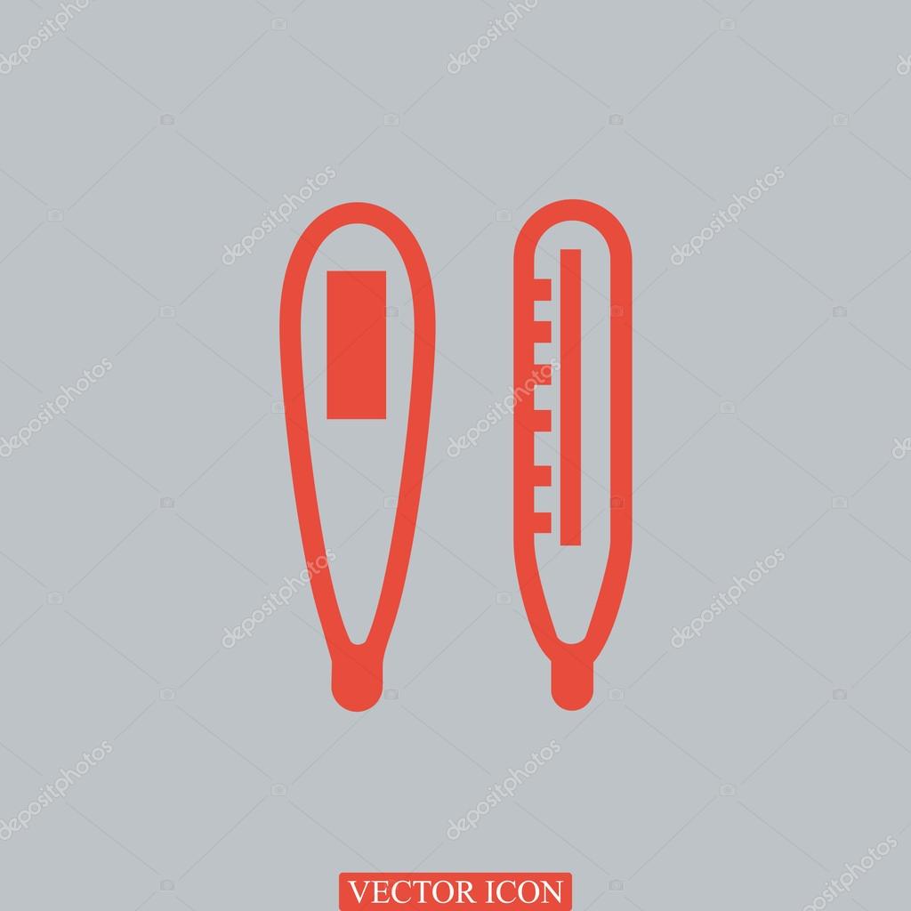 Medical thermometers icons Stock Vector Image by ©SimVA #122800704