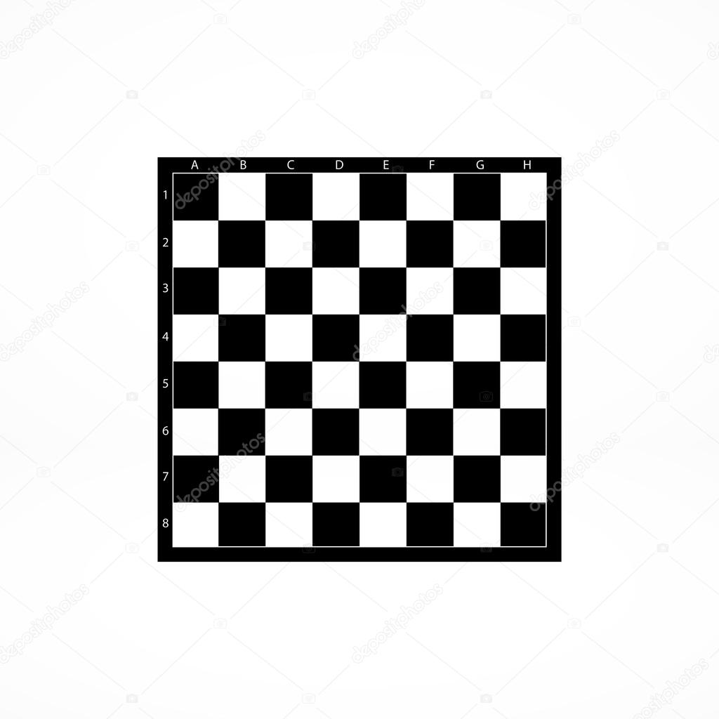 Icono tablero de ajedrez Vector de stock #124298536 de ©SimVA