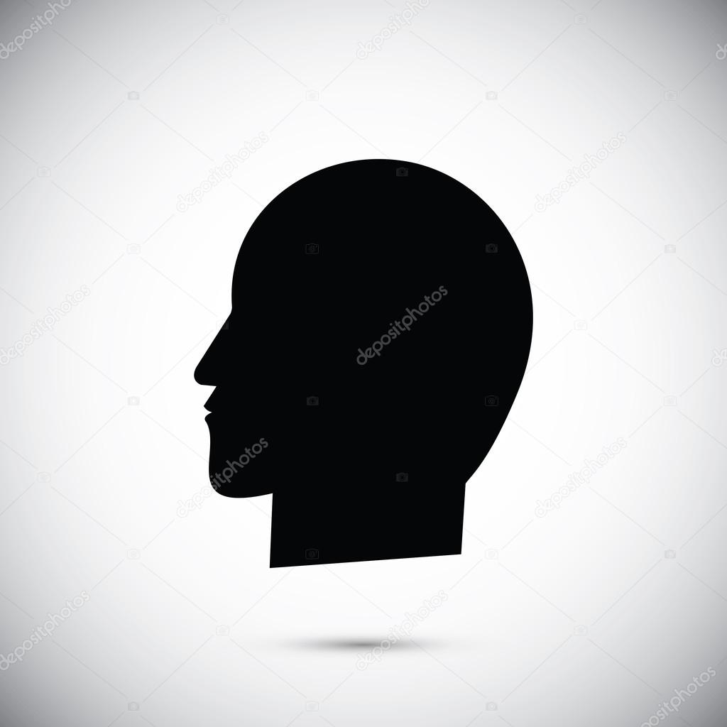 Icono cabeza humana Vector de stock #96387480 de ©SimVA