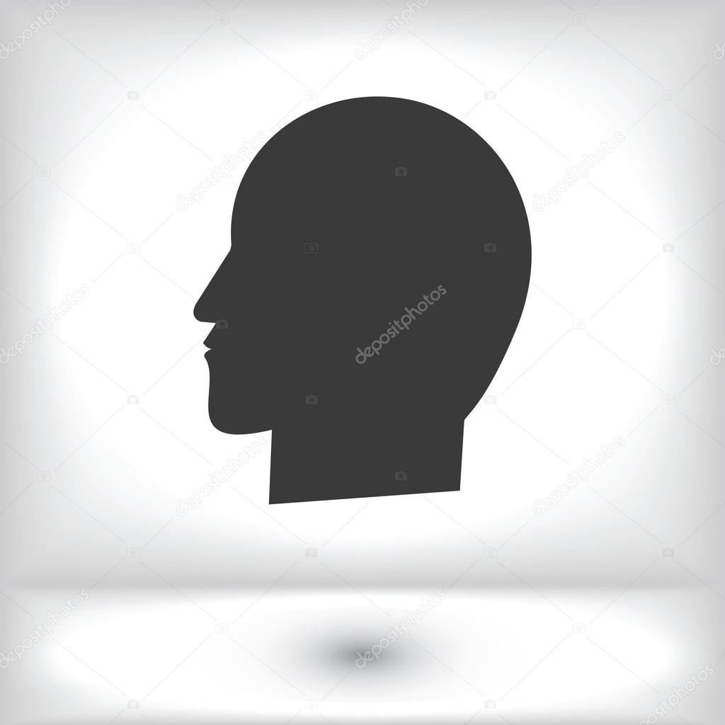 Icono cabeza humana Vector de stock #97795878 de ©SimVA