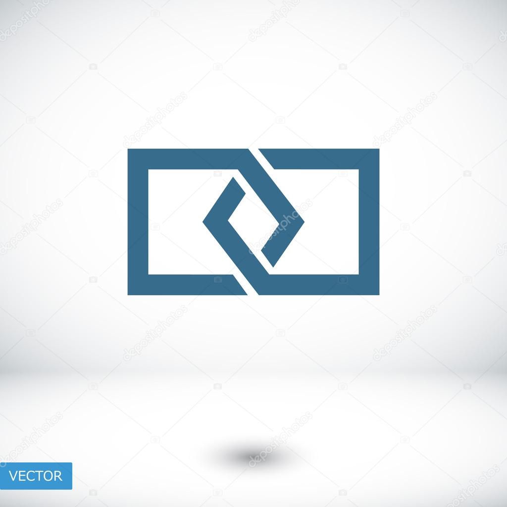 Button link icon Stock Vector by ©SimVA 98323888