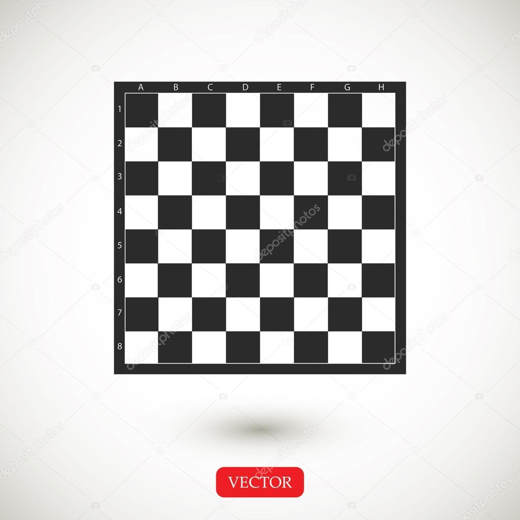 Chess board icon Stock Vector by ©SimVA 99681586