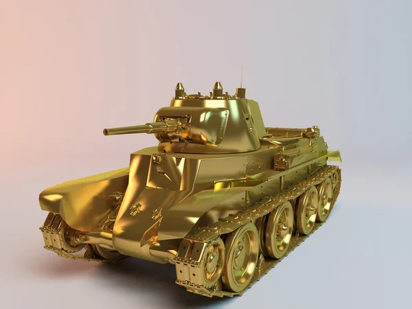 Golden Military Tanks
