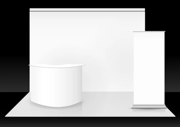 ᐈ Trade show booth mockup stock vectors, Royalty Free trade show booth ...