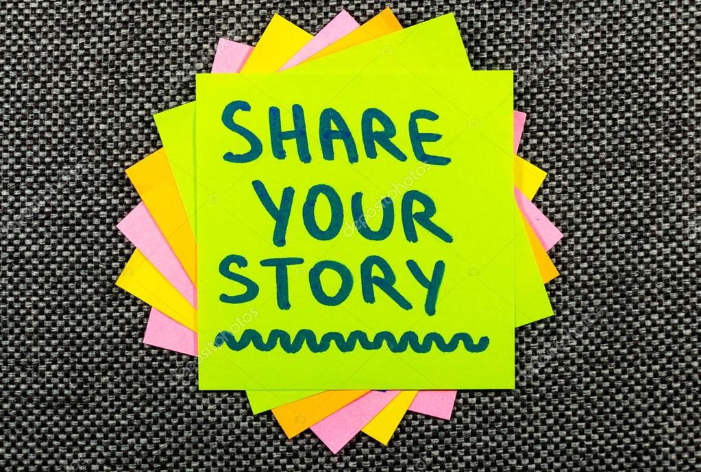 Share your story Stock Photo by ©DaLiu 116654354