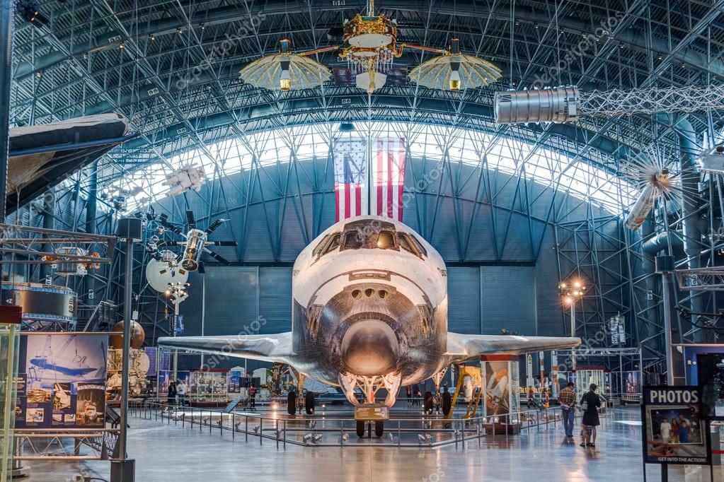 Space Shuttle Discovery Hazy