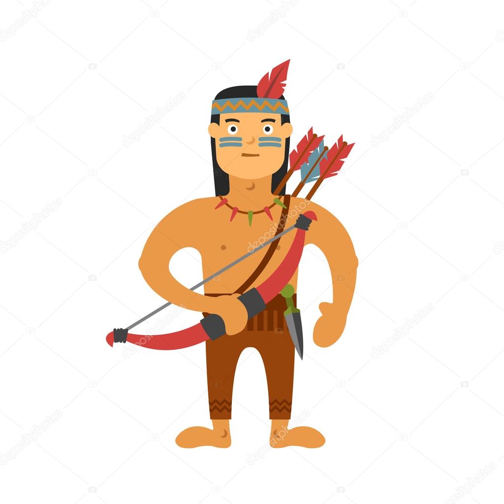 Injun vector illustration on isolated background Stock Vector by ...
