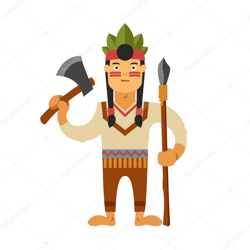 Injun vector illustration on isolated background Stock Vector Image by ...