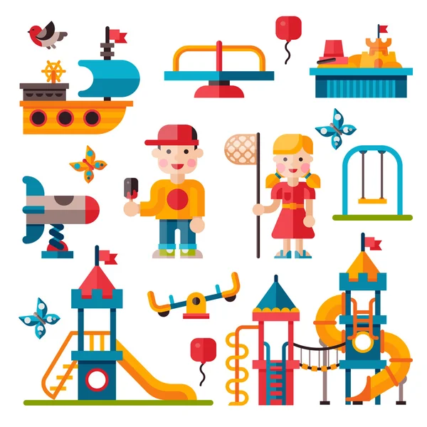 Water amusement aquapark playground with slides and splash pads for ...