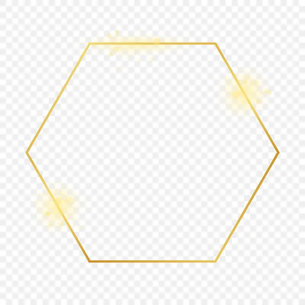 Gold glowing rounded triangle frame Stock Vector by ©DniproDD 431698728