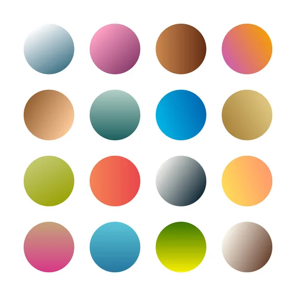 Set of gradients. Vector collection of gradients Stock Vector Image by ...