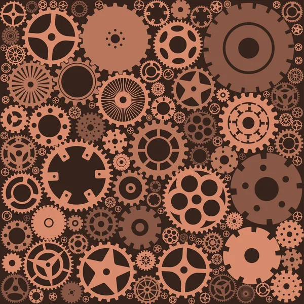 The mechanism of gear Stock Vector Image by ©rb.octopus.vc #101348968