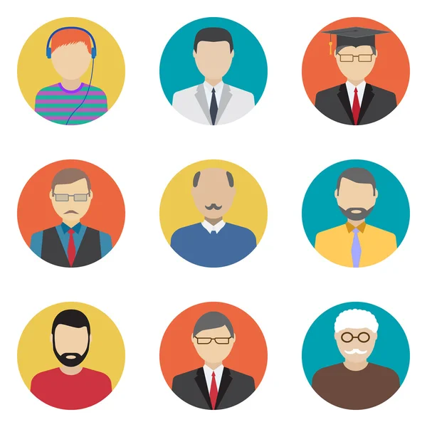 Colored people Vector Art Stock Images | Depositphotos