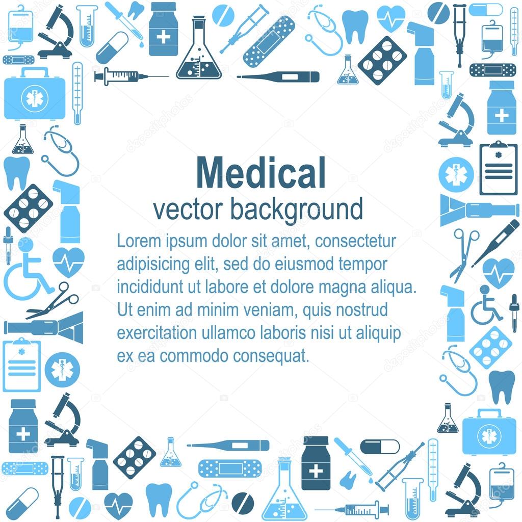 Medical background. Vector Illustration Stock Vector Image by ...